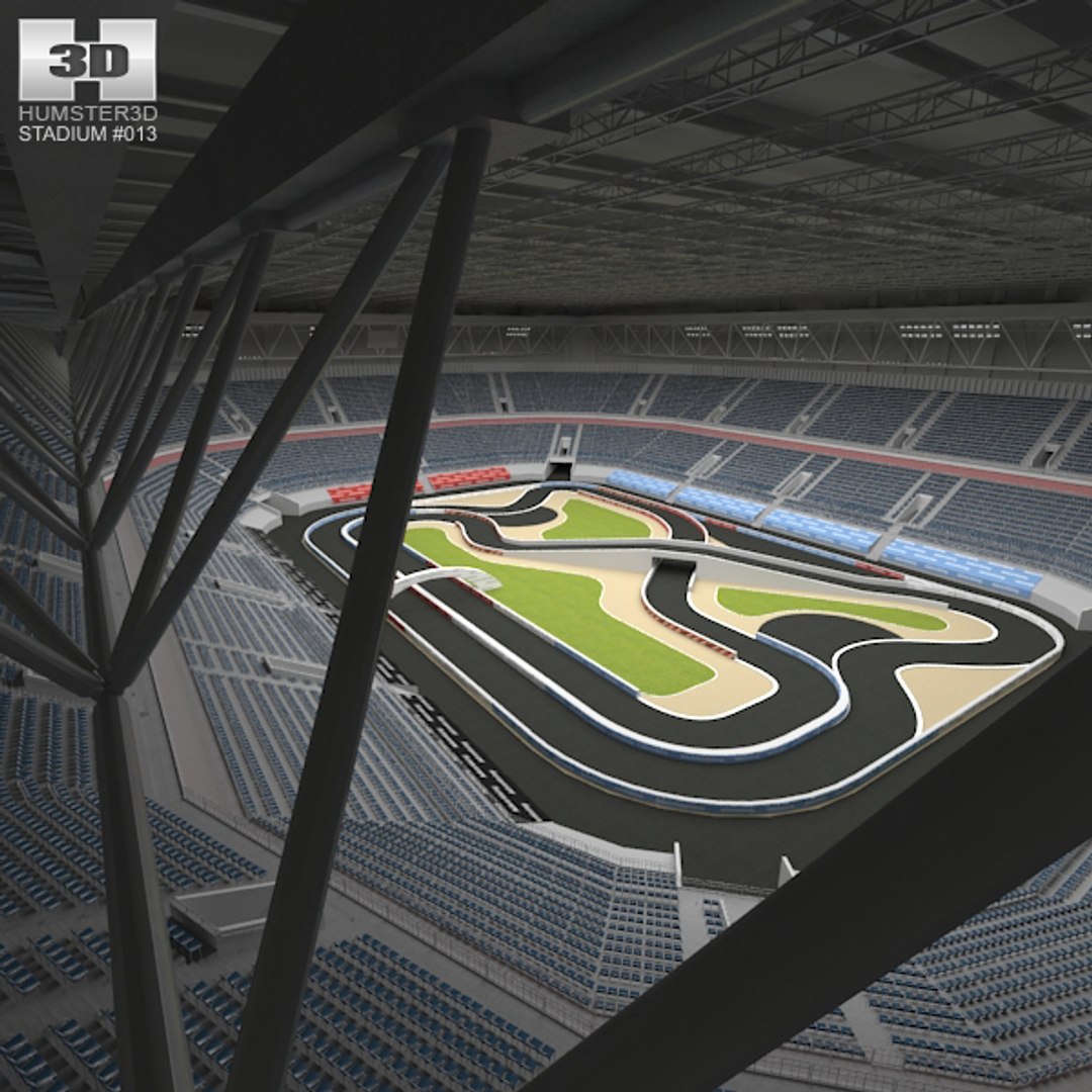 Racing Arena 3D Model - TurboSquid 1247348