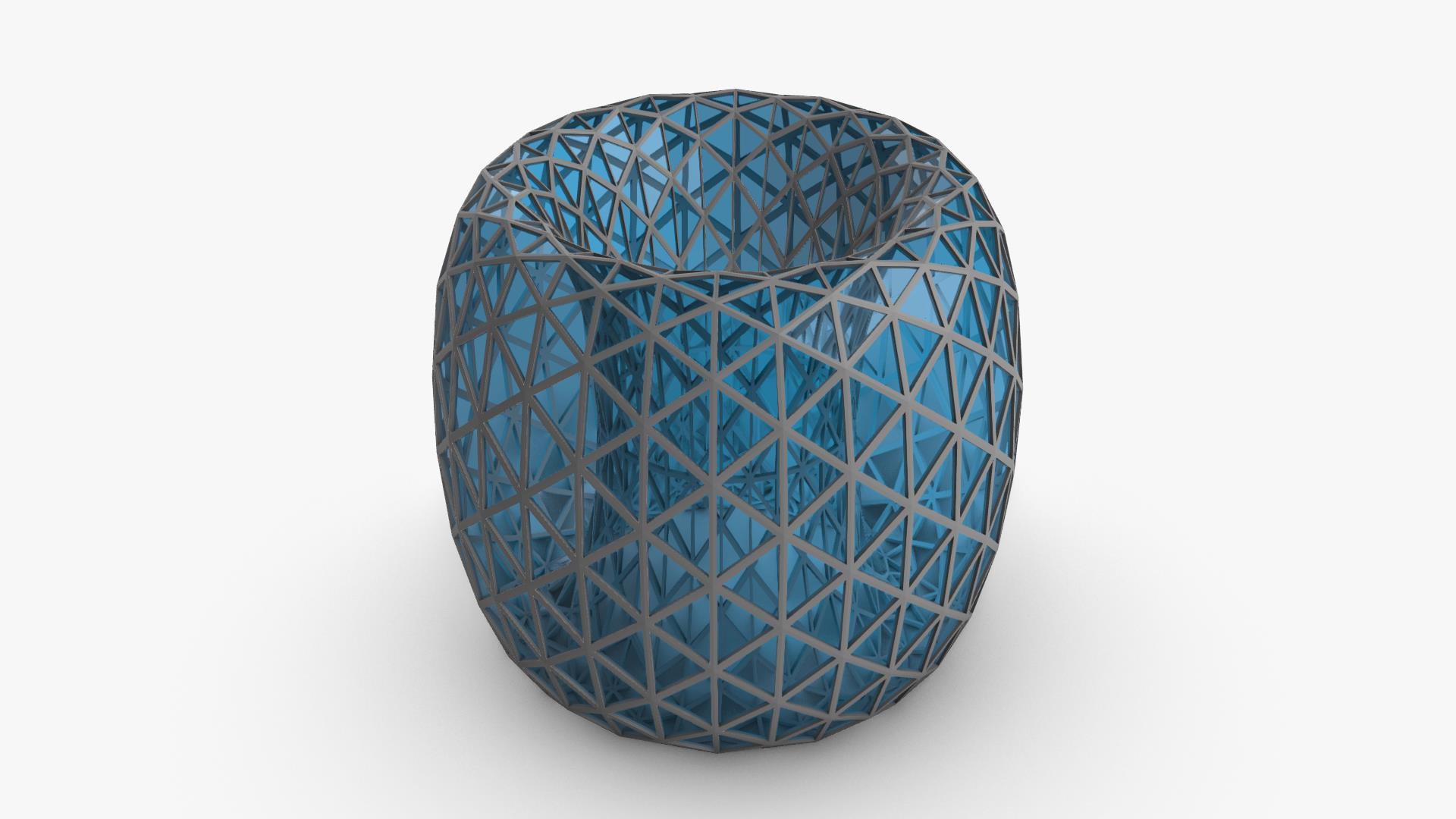 Tall Torus Panels 3D Model - TurboSquid 2193237