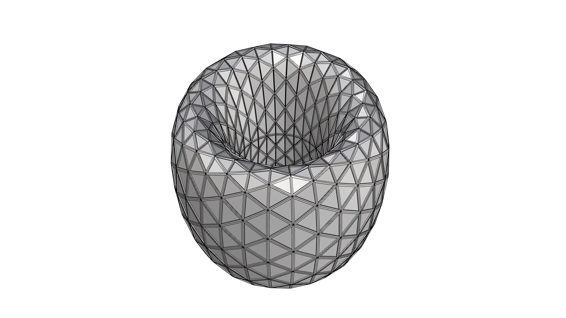 Tall Torus Panels 3D Model - TurboSquid 2193237