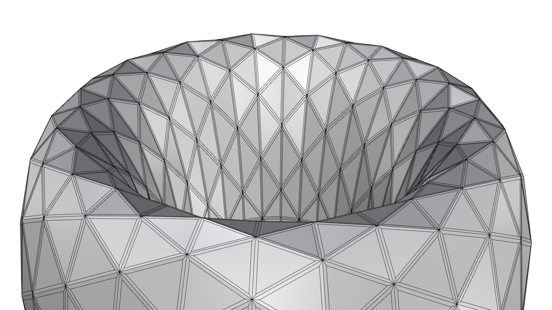 Tall Torus Panels 3D Model - TurboSquid 2193237