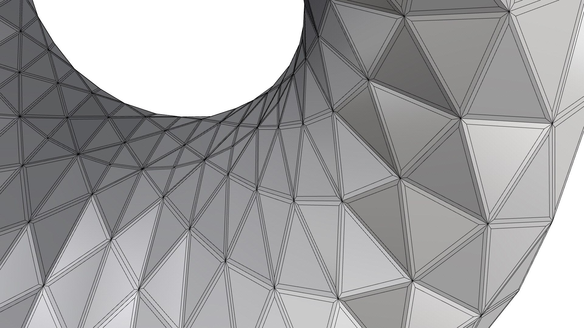 Tall Torus Panels 3D Model - TurboSquid 2193237