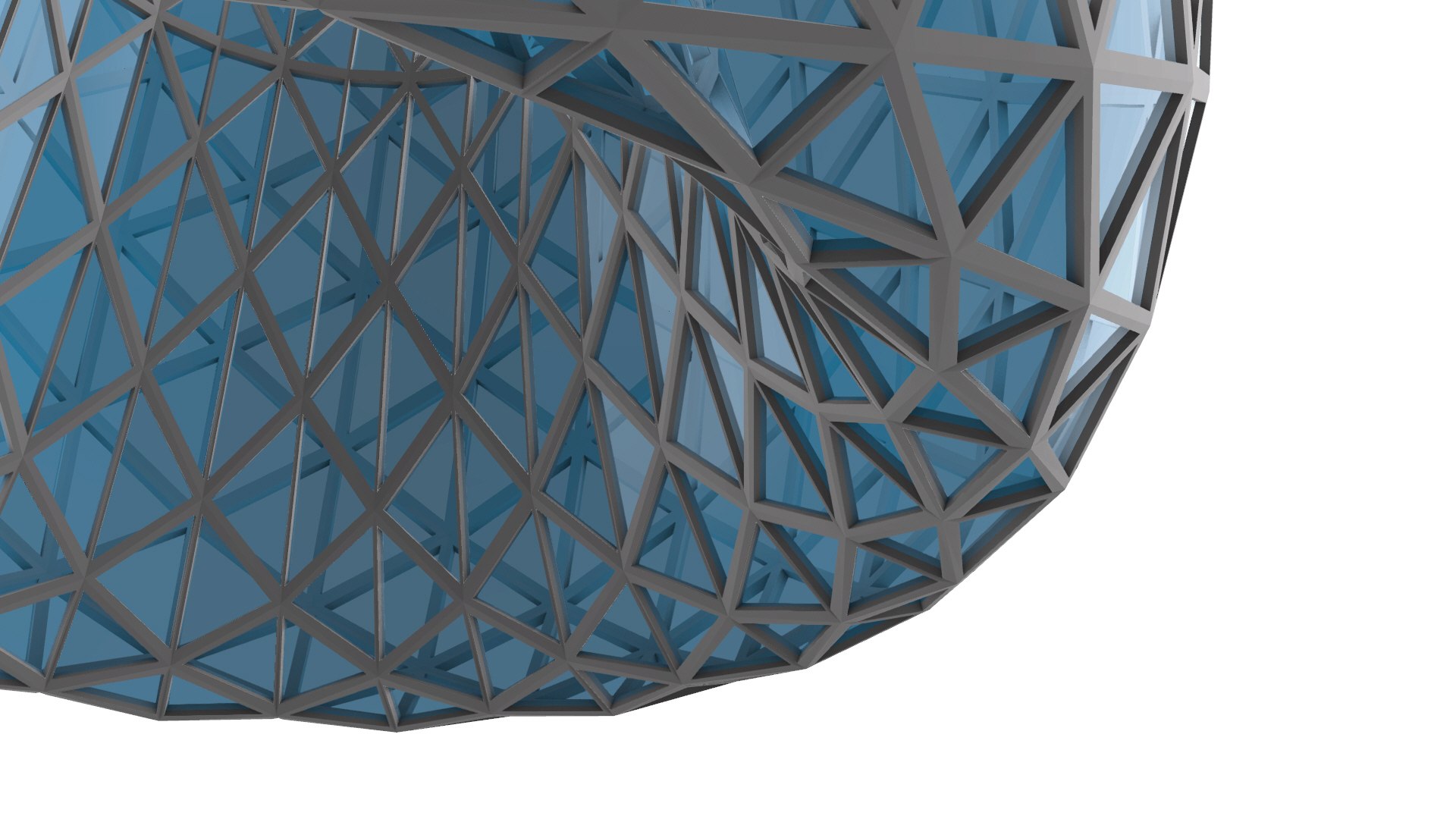 Tall Torus Panels 3D Model - TurboSquid 2193237