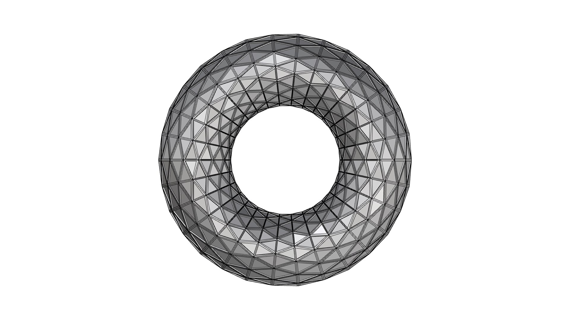 Tall Torus Panels 3D Model - TurboSquid 2193237