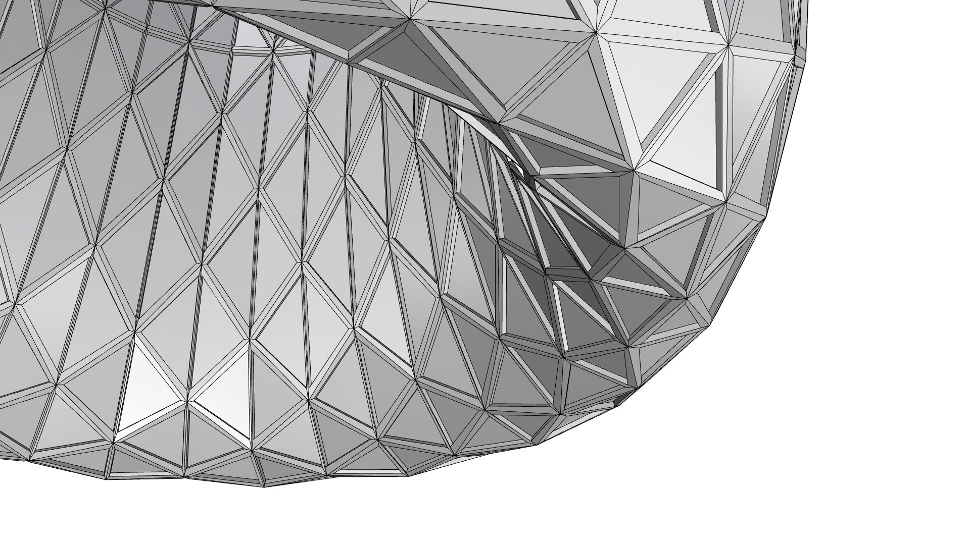 Tall Torus Panels 3D Model - TurboSquid 2193237