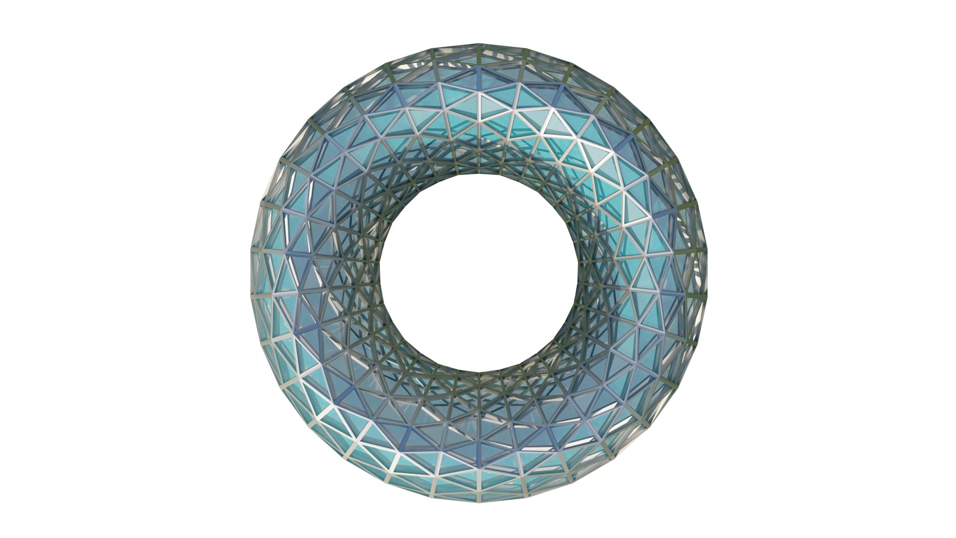 Tall Torus Panels 3D Model - TurboSquid 2193237