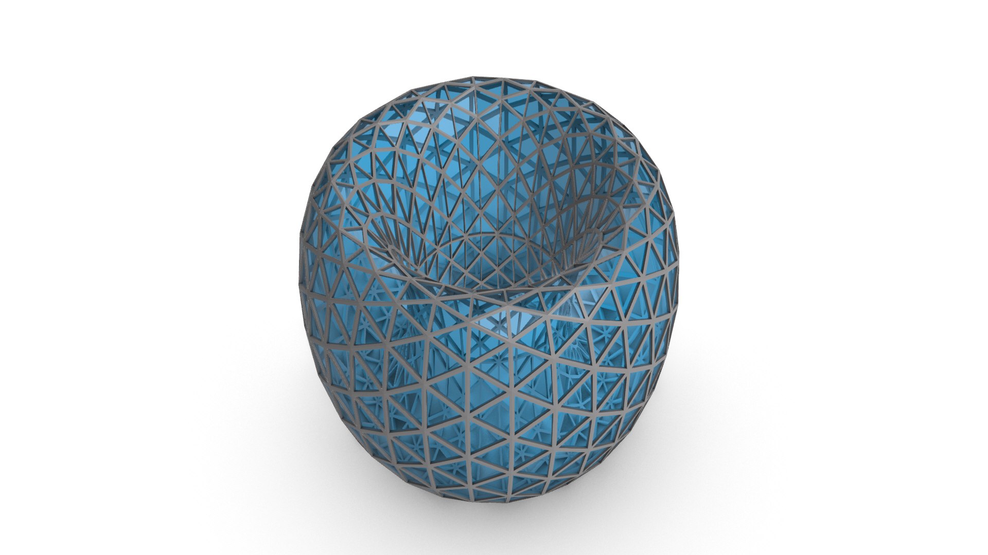 Tall Torus Panels 3D Model - TurboSquid 2193237