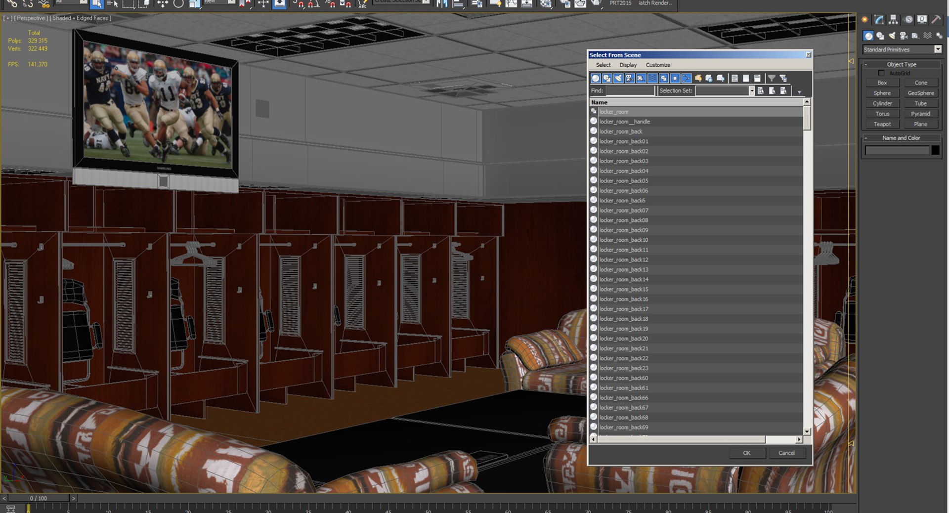 Baseball Locker Room 3D Model - TurboSquid 1178238