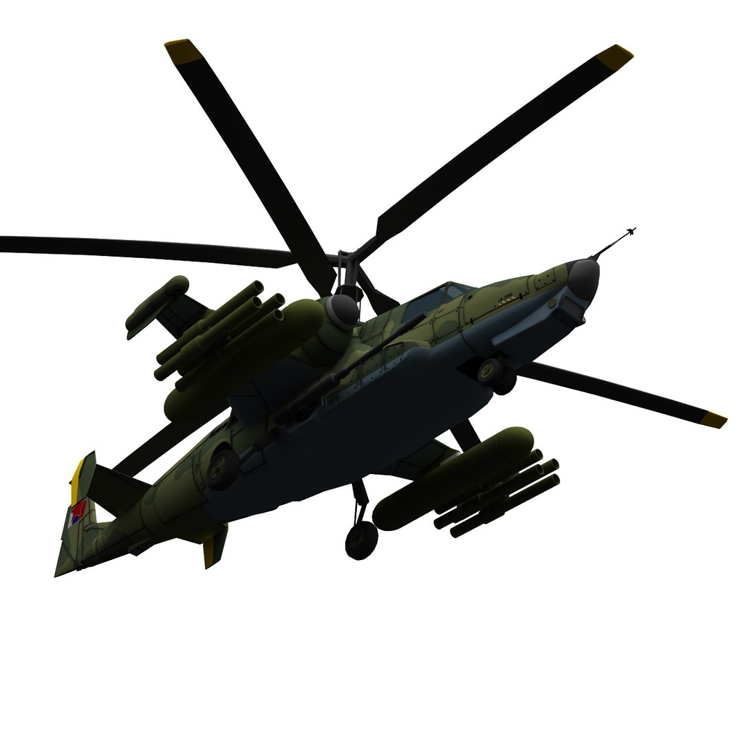 3d Max Ka-51 Helicopter