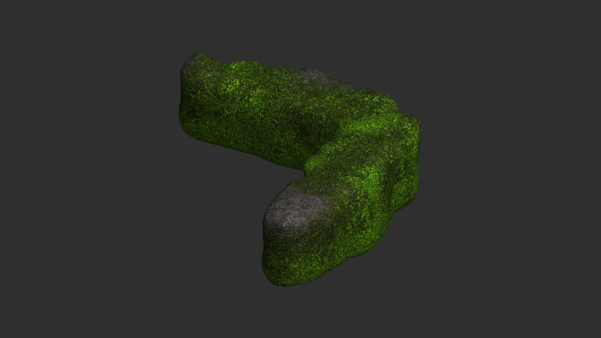 3D Cave Walls 4 - Moss 2 Model - TurboSquid 2082482