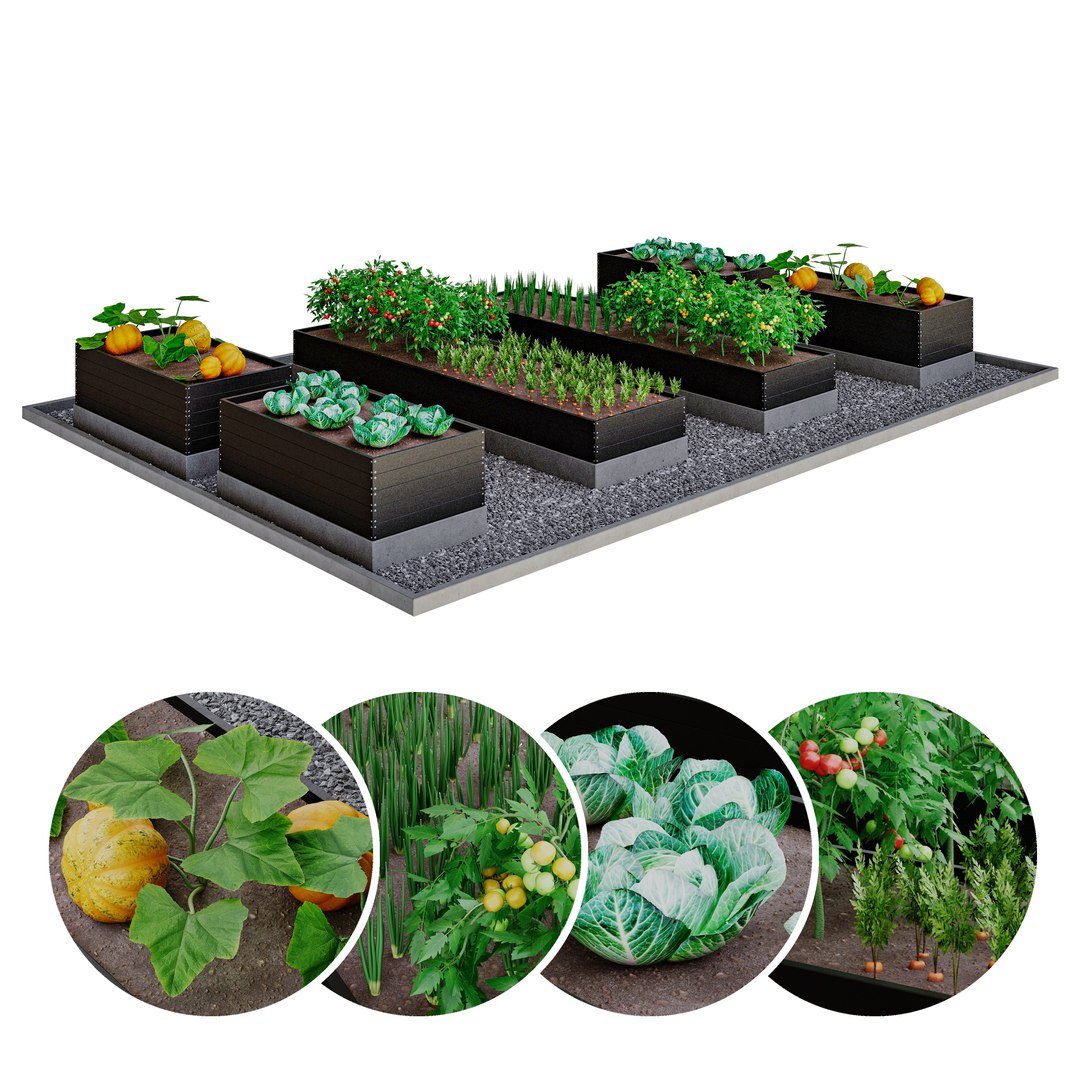 3D Kitchengardencorona2014 - TurboSquid 2028814