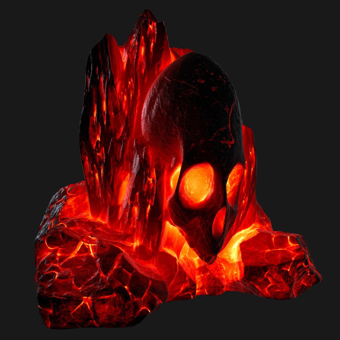 3D Skull Rock Model | 1147954 | TurboSquid