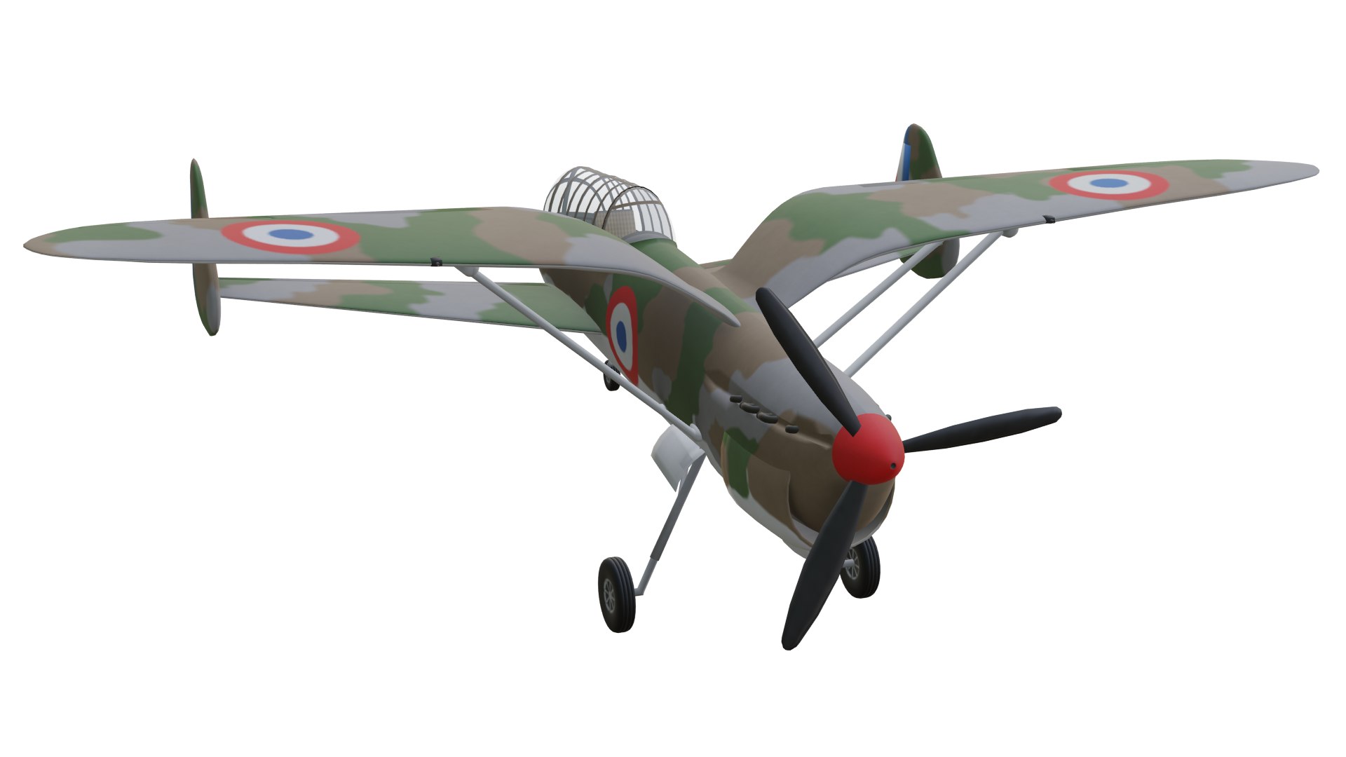 3D Arsenal Delanne AD-10 Model - TurboSquid 2341846