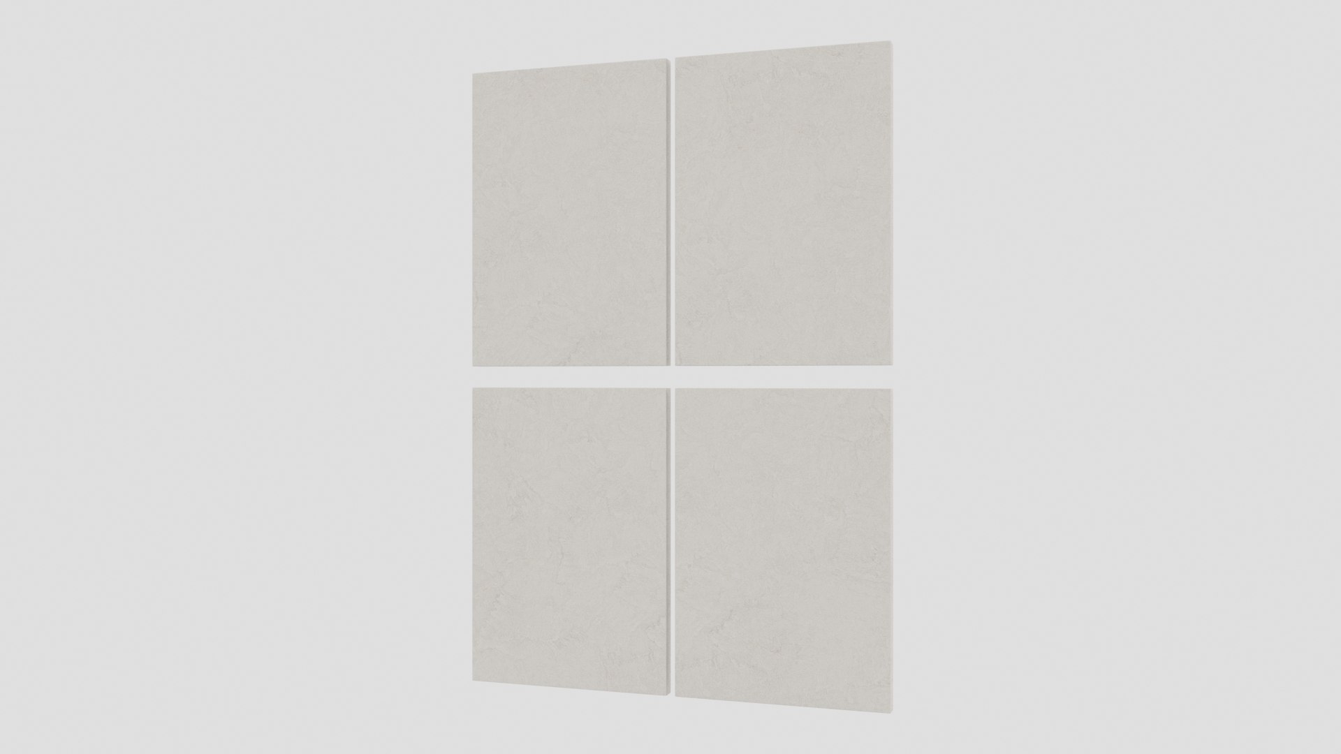 Wall Panel Quartet 3D - TurboSquid 2100506