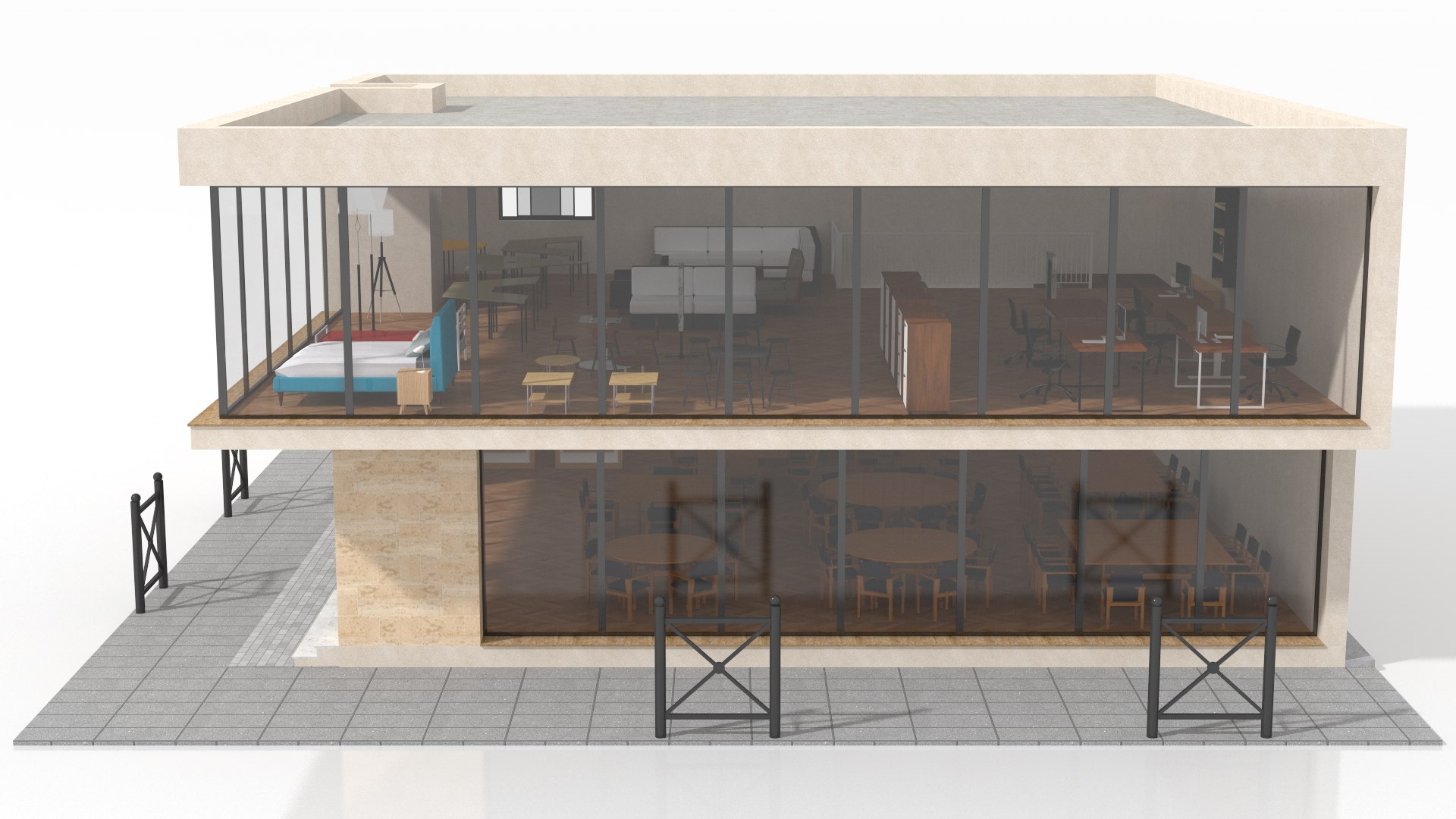 Furniture Store 3D Model - TurboSquid 1775866