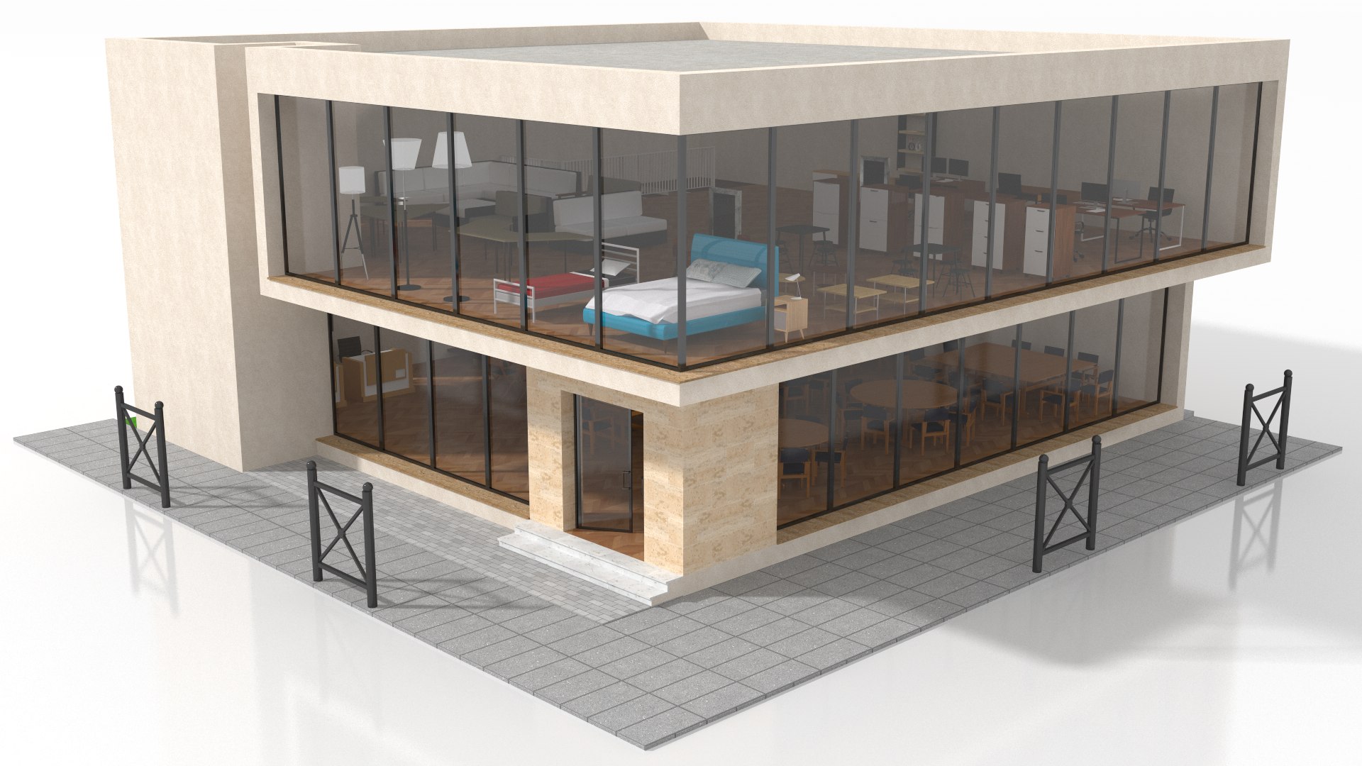 Furniture Store 3D Model - TurboSquid 1775866