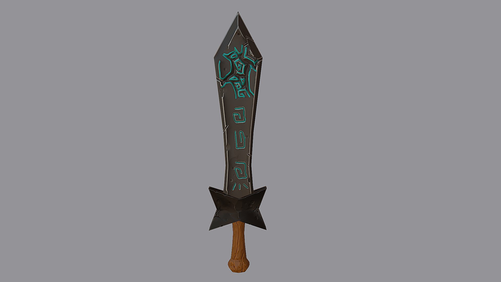 3D Stylized Sword - TurboSquid 1543055