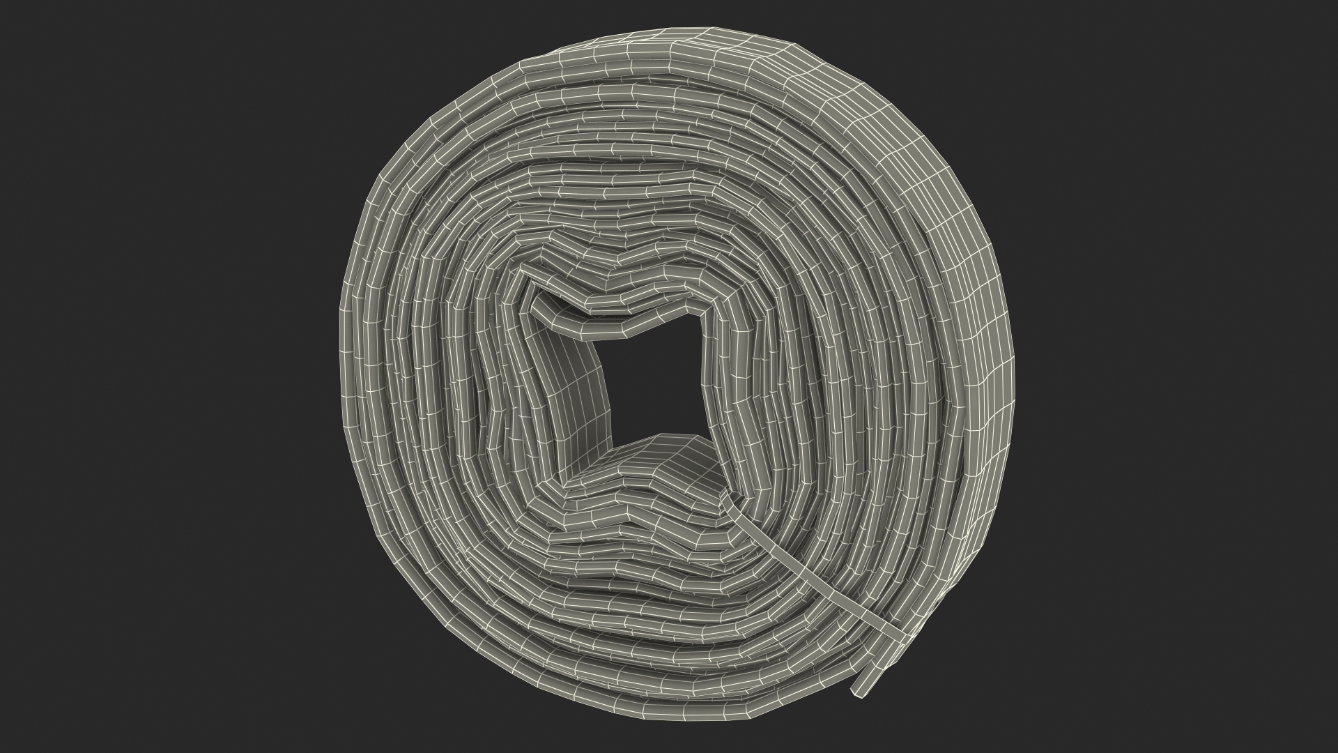 Hose Folded 3D Model - TurboSquid 1683445