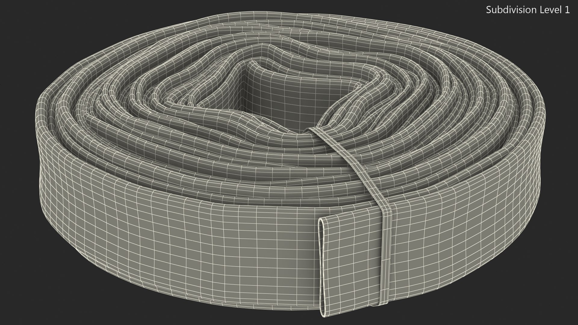 Hose Folded 3D Model - TurboSquid 1683445