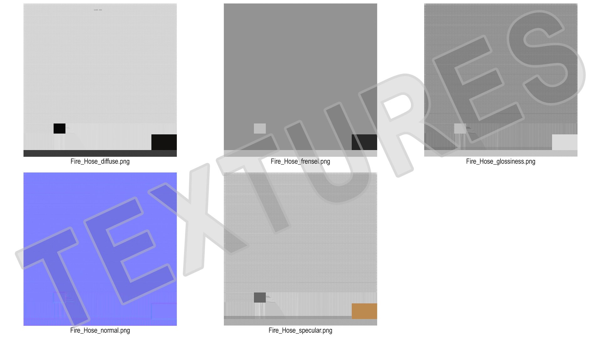 Hose Folded 3D Model - TurboSquid 1683445