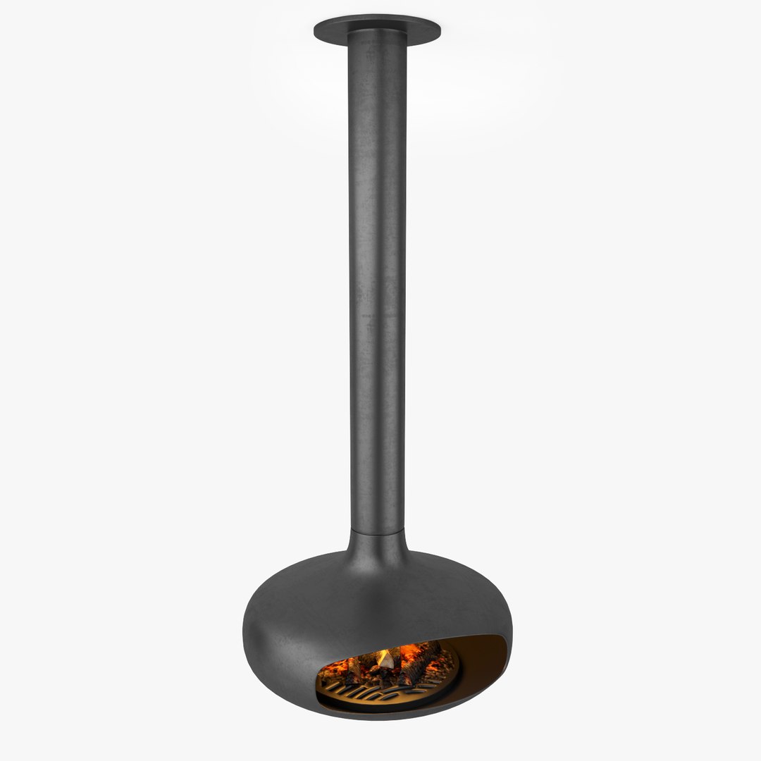 Focus domofocus hanging fireplace 3D - TurboSquid 1461074