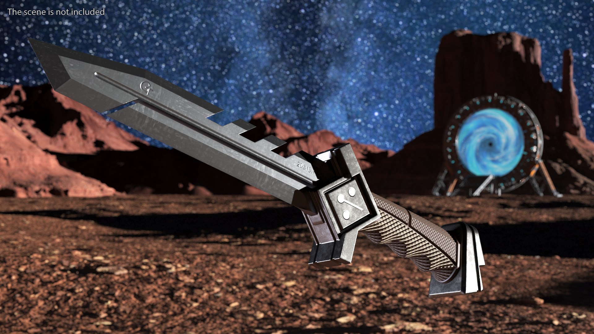 3D Futuristic Swords Collection 2 Model - TurboSquid 2397091