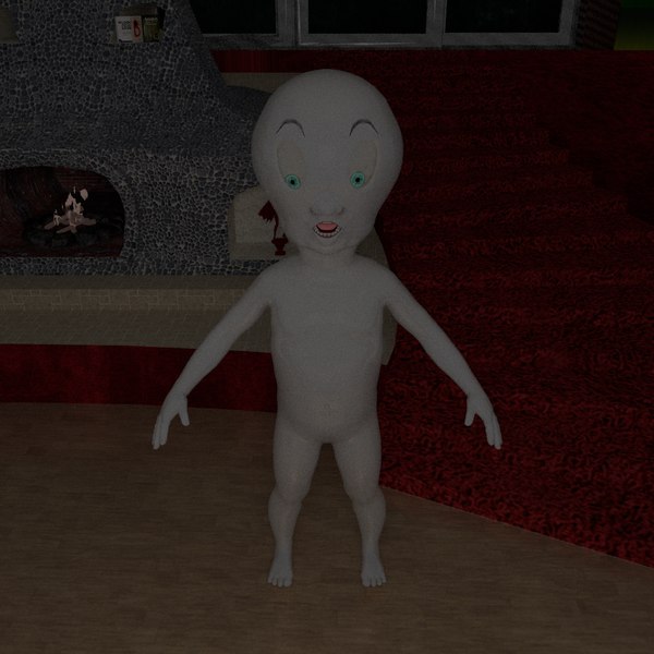 3d caricature casper modelers model