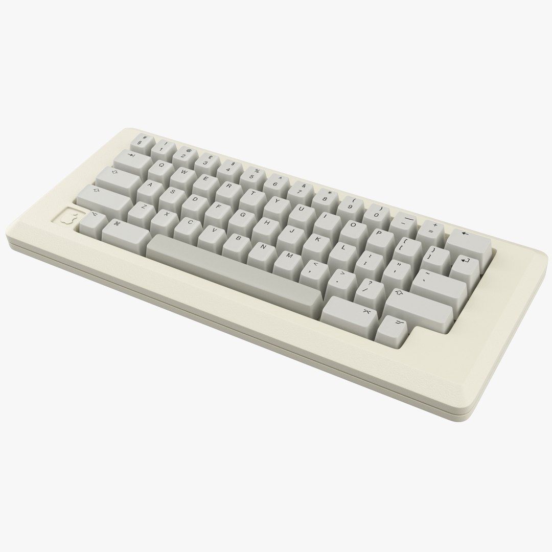 3D Macintosh Keyboard - TurboSquid 2082670