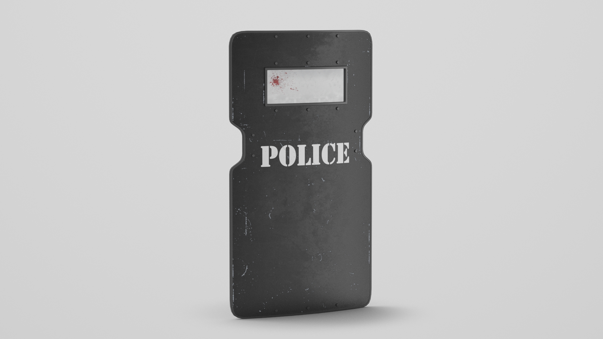 Police Shield 01 3D model - TurboSquid 1867493