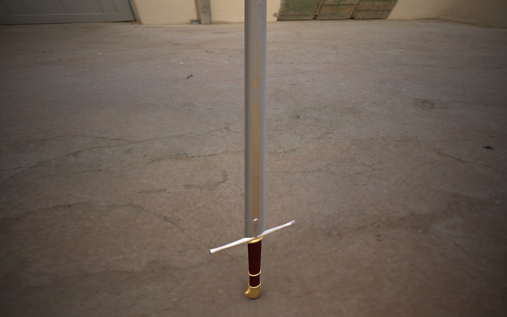 Sword Rhindon 3d C4d