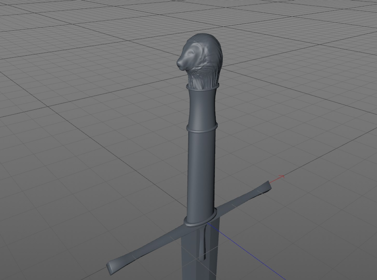 Sword Rhindon 3d C4d