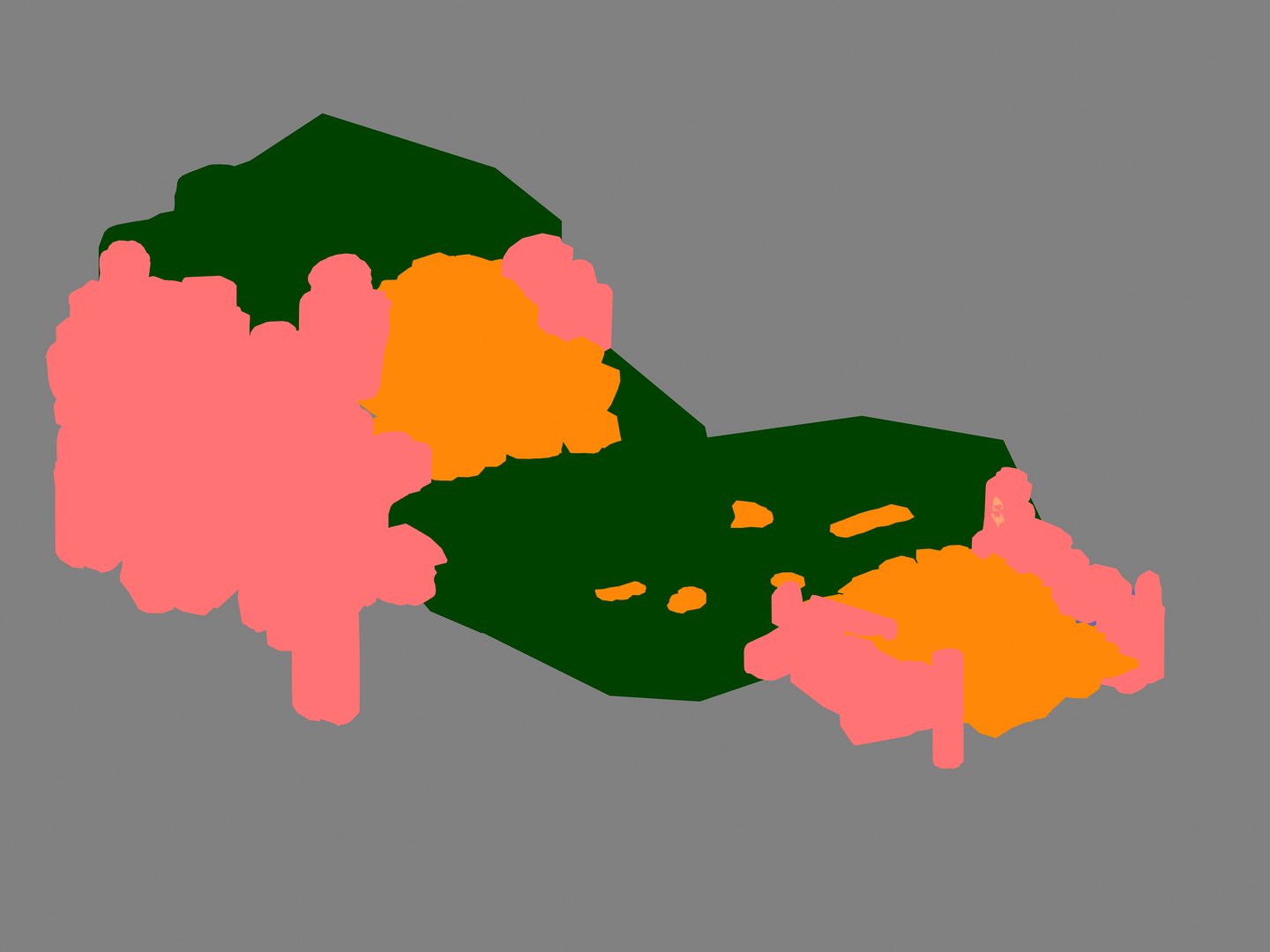 Free Fallen Land - Stone Road Model - TurboSquid 1446803