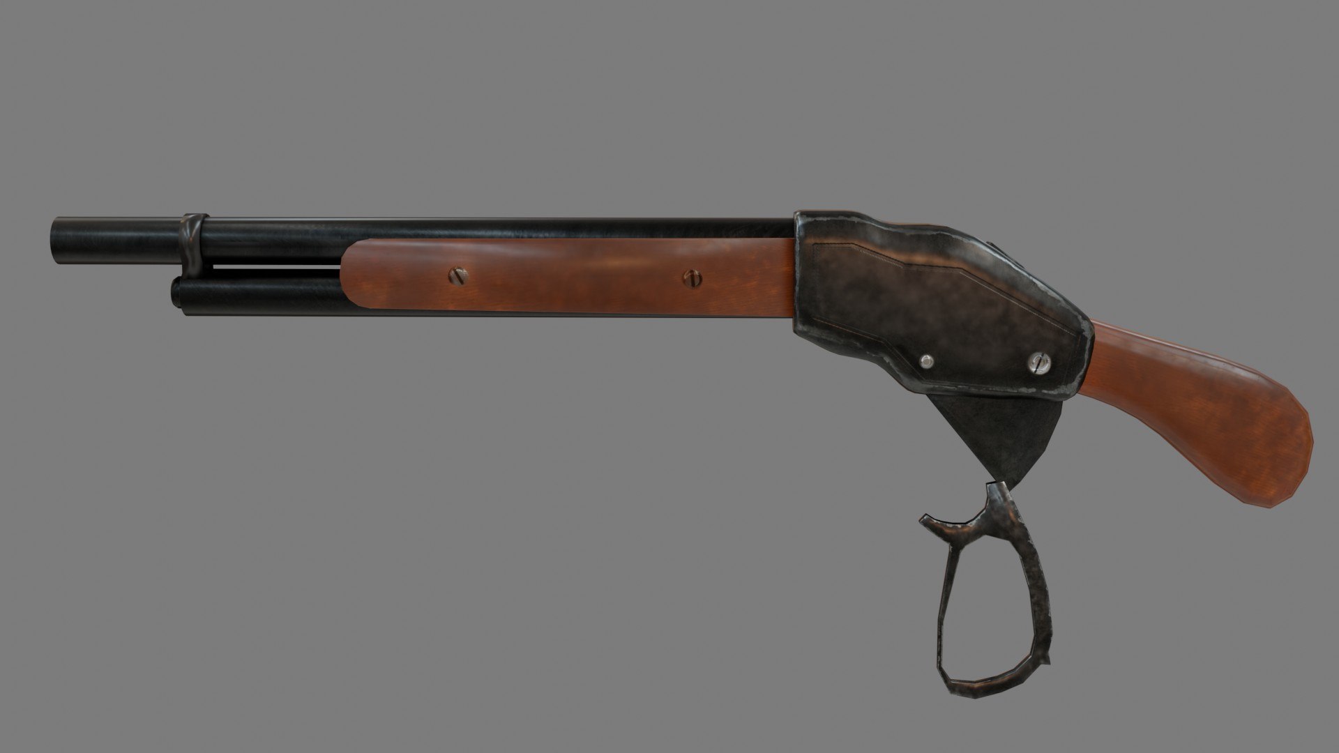 3D Shot Gun - Rigged - Game Ready - PBR - TurboSquid 1907605