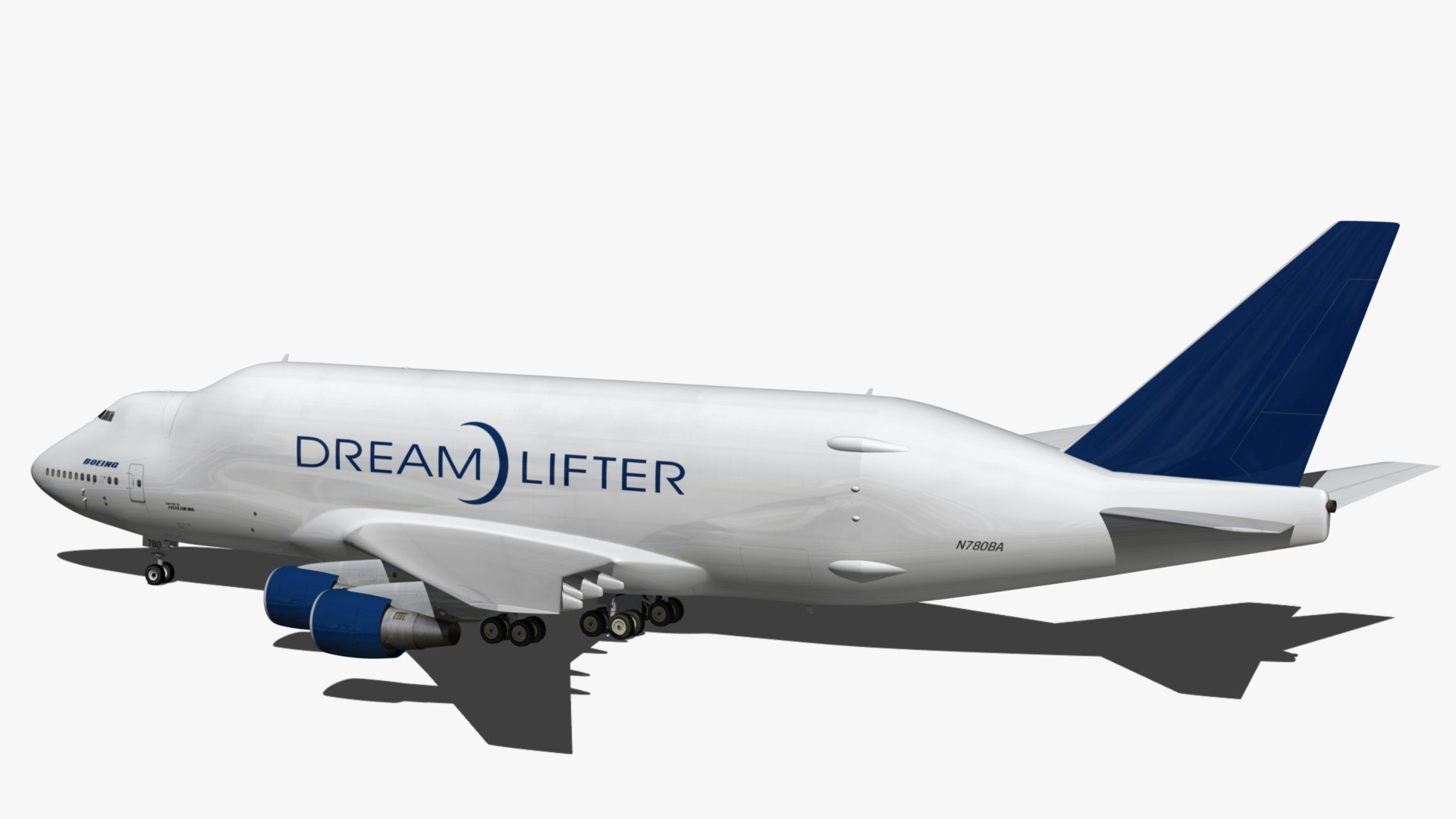Boeing 747 Dreamlifter 3D Model - TurboSquid 1158021