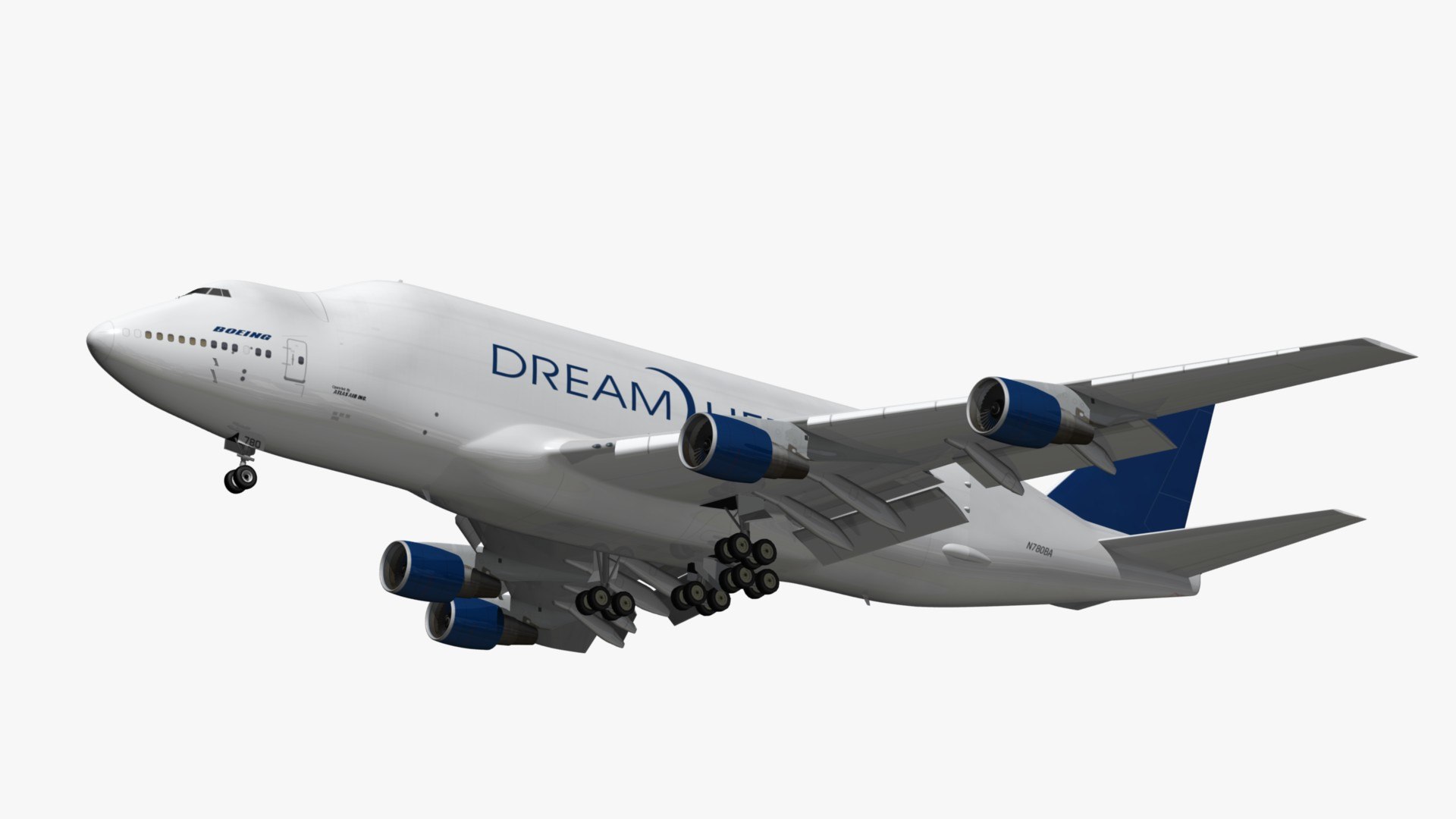 Boeing 747 Dreamlifter 3D Model - TurboSquid 1158021