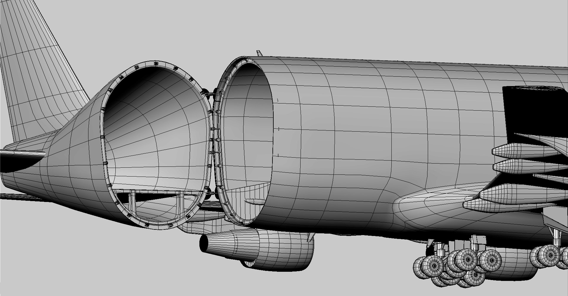 Boeing 747 Dreamlifter 3D Model - TurboSquid 1158021