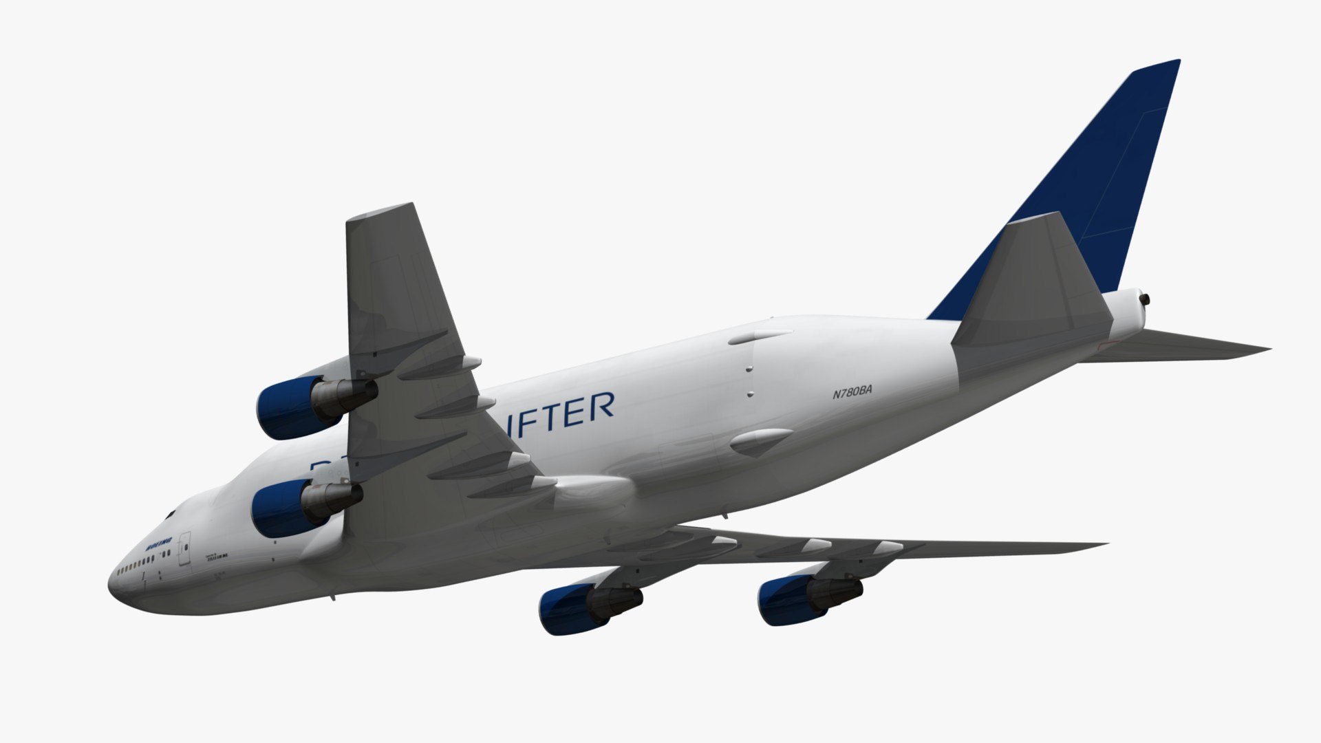 Boeing 747 Dreamlifter 3D Model - TurboSquid 1158021