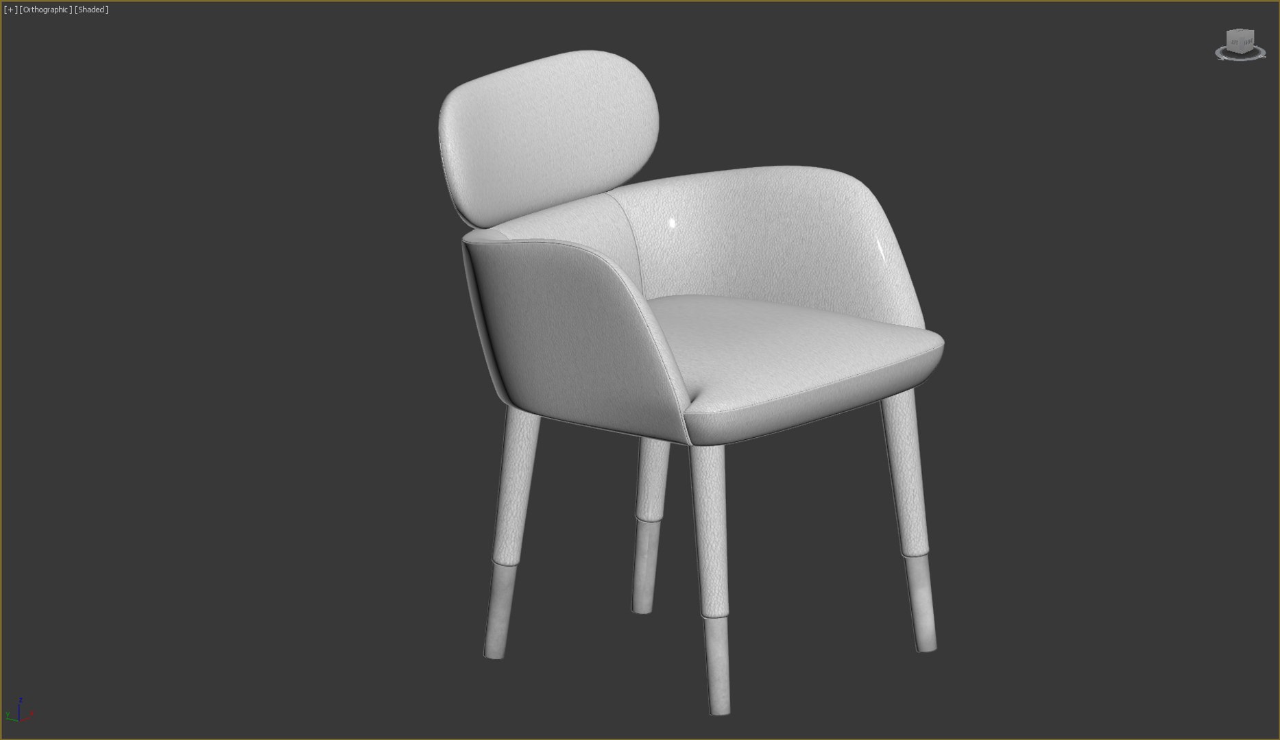 3D Finn Chair Frame Model - TurboSquid 1494931