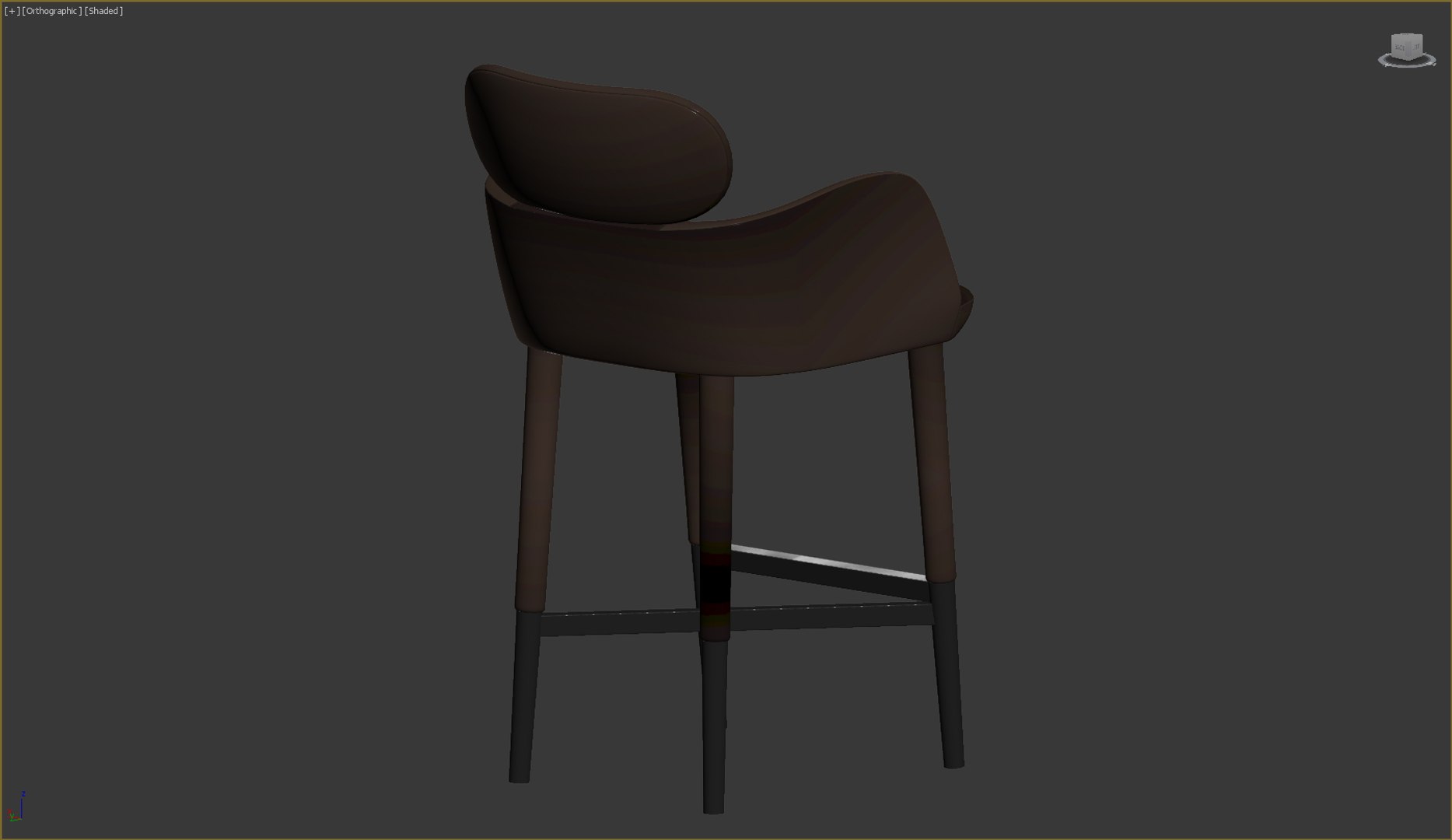 3D Finn Chair Frame Model - TurboSquid 1494931