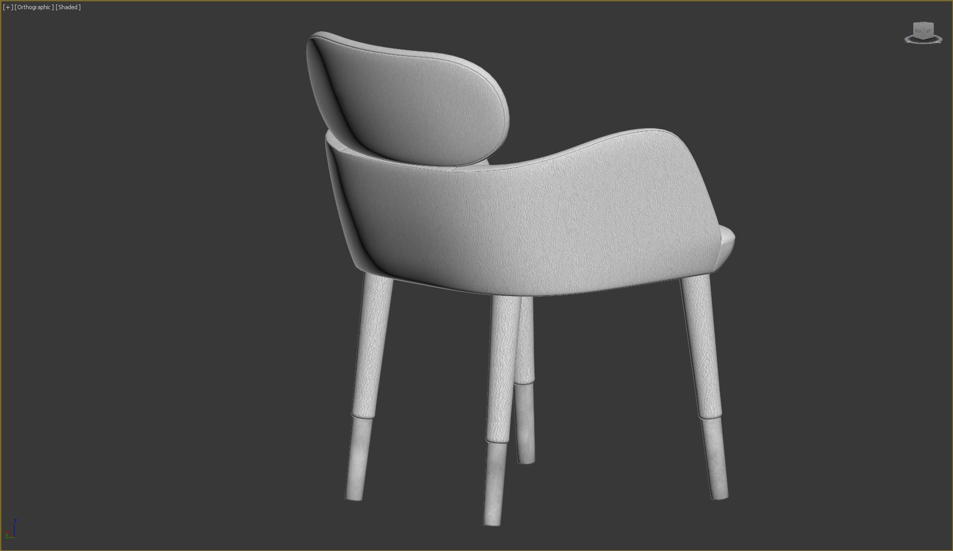 3D Finn Chair Frame Model - TurboSquid 1494931