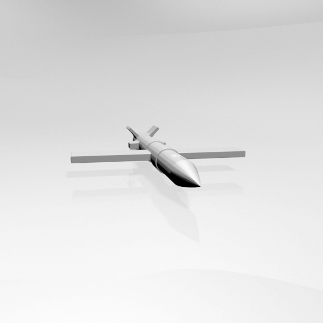 3D Missile 01 - TurboSquid 1823898
