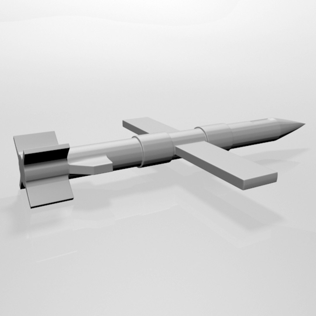 3D Missile 01 - TurboSquid 1823898