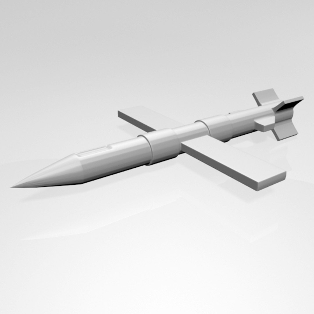3D Missile 01 - TurboSquid 1823898