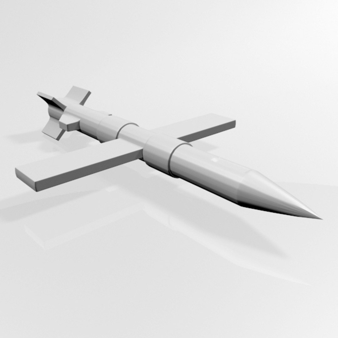 3D Missile 01 - TurboSquid 1823898