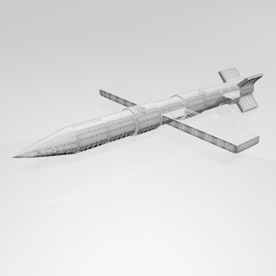 3D Missile 01 - TurboSquid 1823898