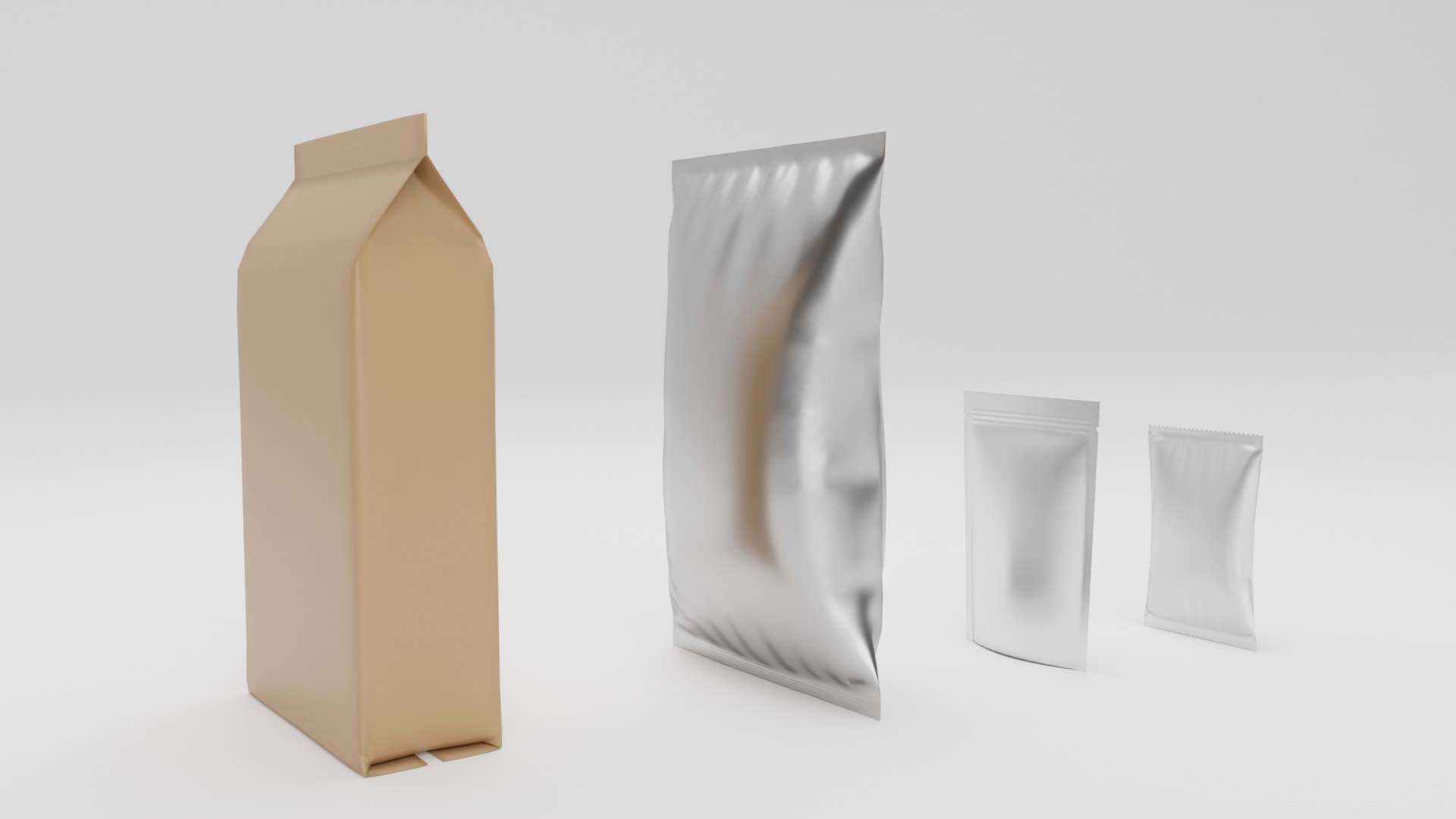 3D Snack Packs - TurboSquid 2096228