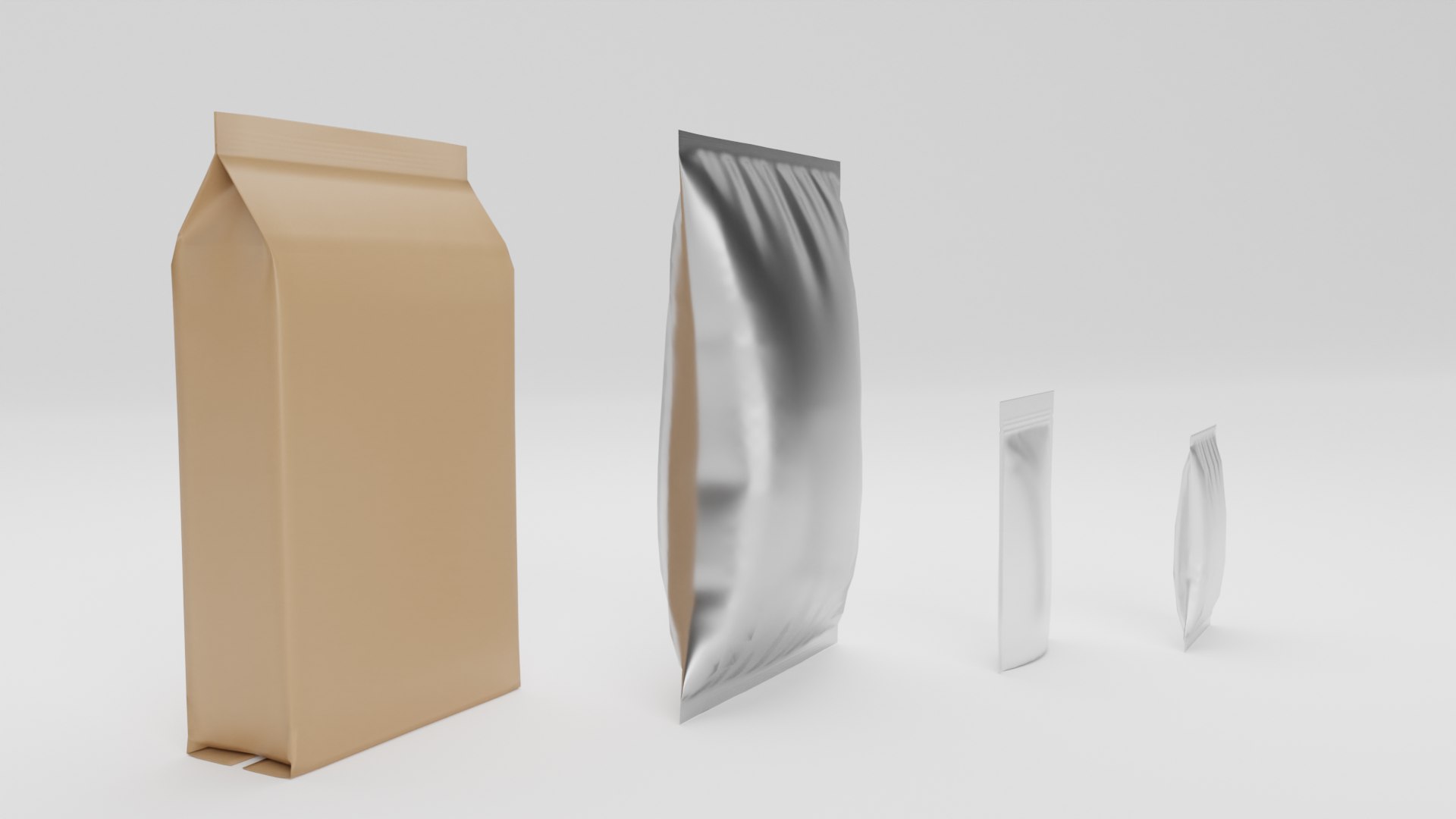 3D Snack Packs - TurboSquid 2096228