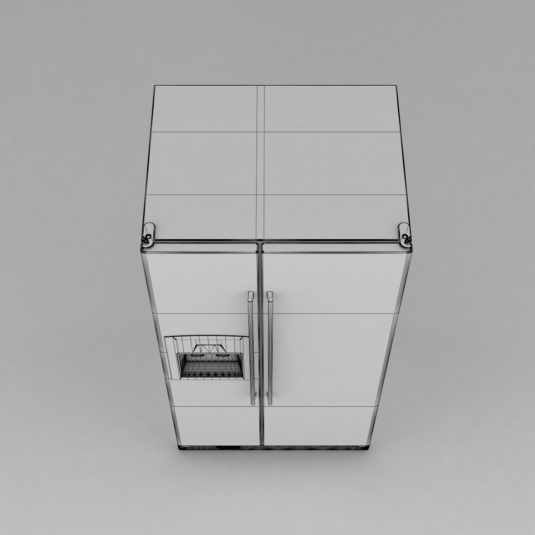 3d Refrigerator Model