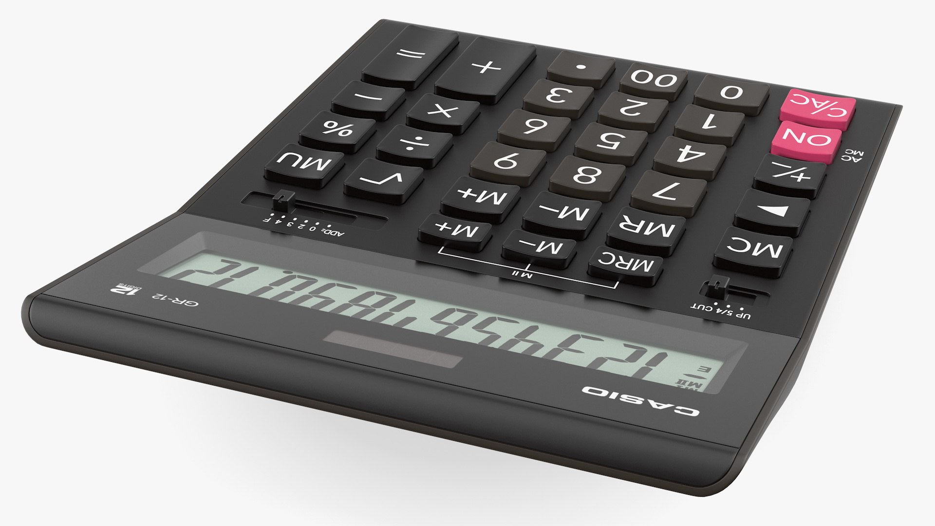 Casio Gr-12 Calculator 3D Model - TurboSquid 1467729