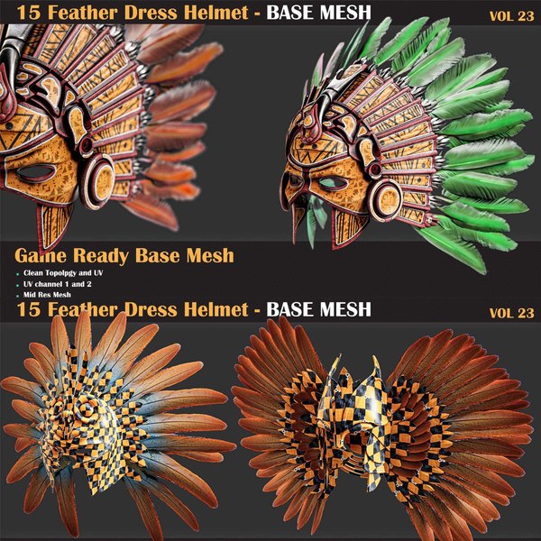 3D Bonnet Models | TurboSquid