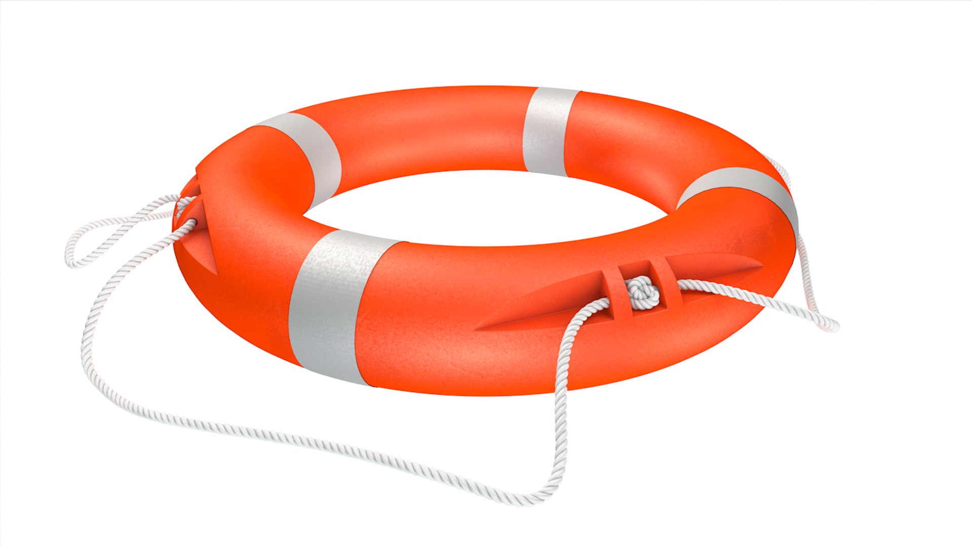 3d Model Ropes Lifebelt